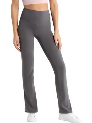 Zella Studio Luxe Bootcut Leggings - Grey Forged