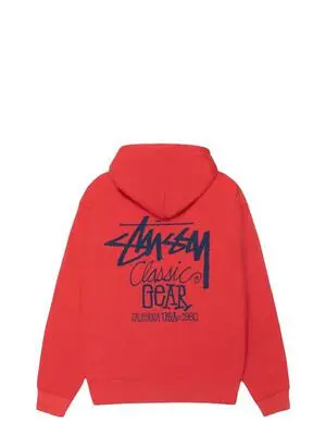 StÜssy Classic Gear Hoodie - Cayenne