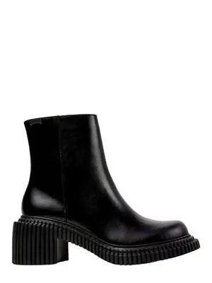 Camper 70mm Pix London Ridged-sole Boots - Black