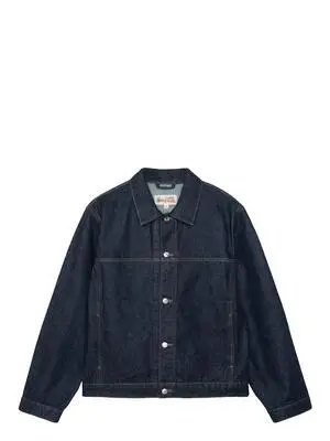 StÜssy Trucker Denim Jacket - Rinsed Indigo