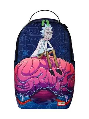 SPRAYGROUND Rick And Morty Brain Shark Dlxr Backpack - Multicolor