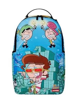SPRAYGROUND Fairly Odd Parents: Cash Throne: Timmy Takeover Dlx Backpack - Multicolor