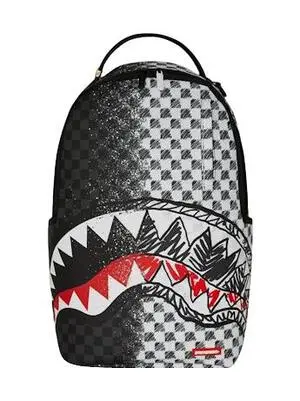 SPRAYGROUND Scribble Dribble Check Backpack - Multicolor
