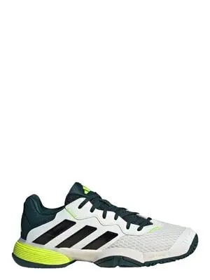 Adidas Barricade J Athletic Shoe - White