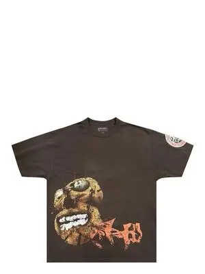 CACTUS JACK BY TRAVIS SCOTT Utopia Tour Vip Exclusive Tee - Brown