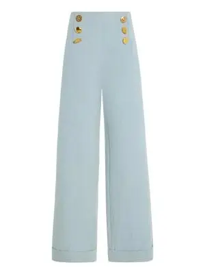 Françoise Exclusive Cotton Pants - Medium Wash