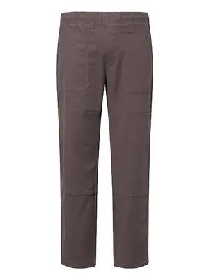 ARNE Straight-leg Cotton-blend Trousers - Grey
