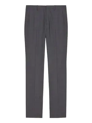 Theory Stretch Wool Mayer Pants Medium Charcoal