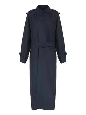 MAISON MARGIELA Long Raincoat - Blue