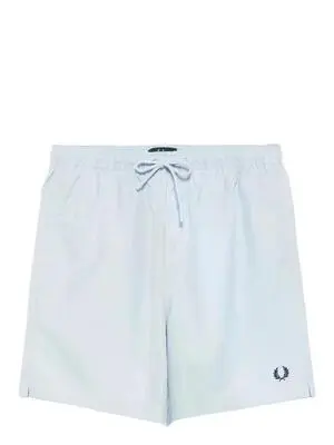 Fred Perry Elasticated Swimshorts - Blue