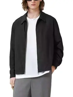 ALLSAINTS Bradner Zip-front Jacket - Black