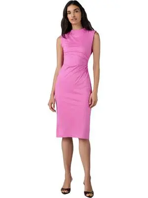 Diane Von Furstenberg Darrius Dress - Pink Orchid