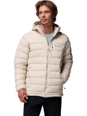 Columbia Drift Peak™ Stretch Down Hooded Jacket - Dark Stone