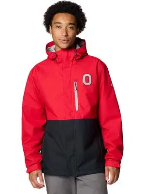 Columbia Collegiate Field Bound Jacket - Os - Intense Red, Black