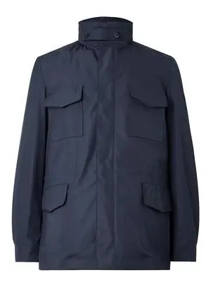Loro Piana Traveller Shell Jacket - Blue