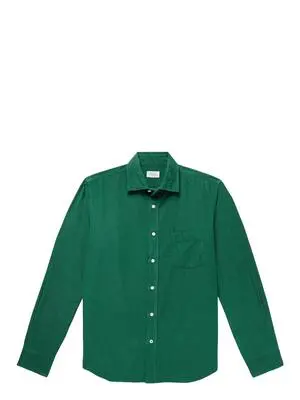 Hartford Paul Cotton-corduroy Shirt - Green