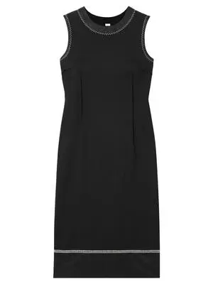 Marni Wool Midi Dress - Black