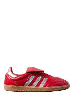 Adidas Originals By Alexander Wang Samba Lt Leather Sneakers - Red