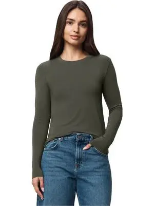 Splendid Bamboo Blend Long Sleeve Tee - Green