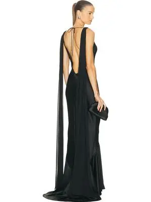 Retrofete Julia Gown - Black