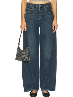 AGOLDE Twist Wide-leg Jeans - Nexus