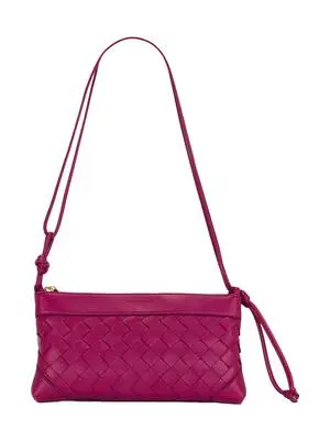 Bottega Veneta Andiamo Double Pouch - Cinnabar & Gold