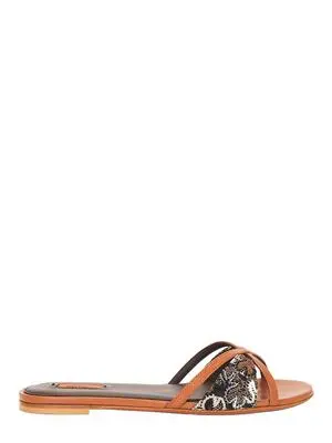 Missoni Mara Raschel Sandal - Lame Brown