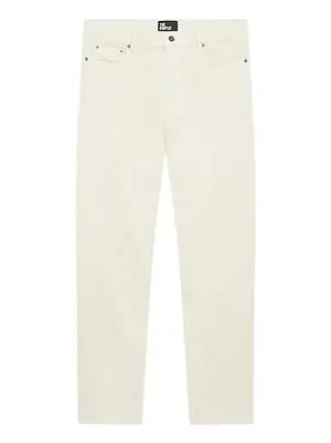 The Kooples Regular-fit Straight-leg Jeans - Ecru