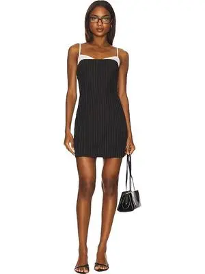 NIA August Mini Dress - Black