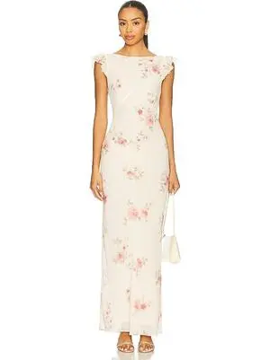 STONE COLD FOX X Miley Maxi Dress - Garden Floral
