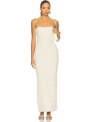 STONE COLD FOX Faye Maxi Dress - Ivory