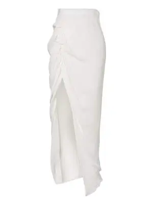 VIVIENNE WESTWOOD Draped Maxi Skirt - White
