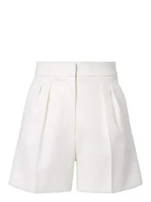 Max Mara Ozieri Virgin Wool Shorts - White