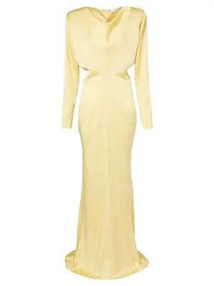 Stella McCartney Satin Gown - Yellow