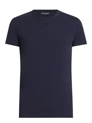 Dolce & Gabbana Cotton T-shirt Blue