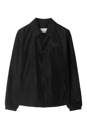 Burberry Equestrian Knight Coach Jacket - Black