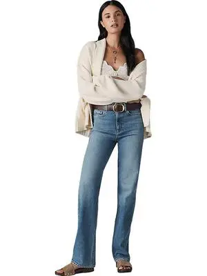 Paige Stevie High-rise Straight-leg Jeans - Heroes