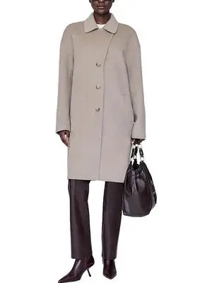 ANINE BING Portia Coat Beige
