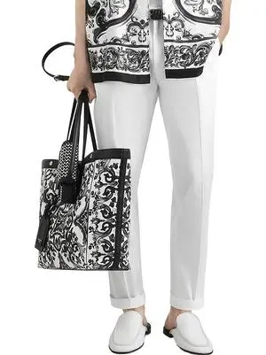 Dolce & Gabbana Regular Fit Pant - Open White