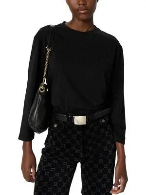 Gerard Darel Hermine Top - Black