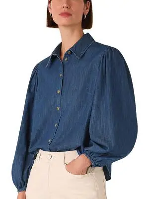 Whistles Chambray Shirt - Denim