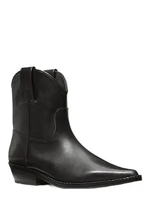 Michael Kors Noemie Leather Boots - Black