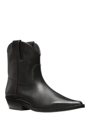 Michael Kors Noemie Leather Boots - Black