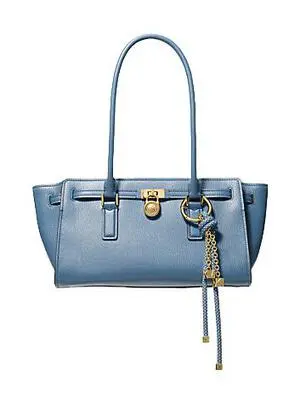 Michael Kors Hamilton Moderne Small Satchel Blue