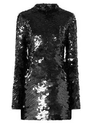Max Mara Klepsydra Capsule Sequin Dress - Black