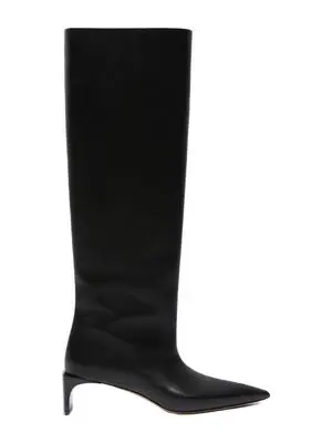Max Mara Knee-high Boots - Black
