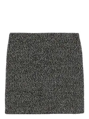 Max Mara Wool-blend Mini Skirt - Black