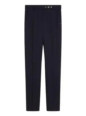 Max Mara Cigarette Trousers - Midnightblue