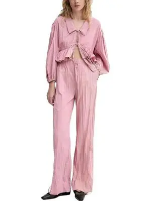 Stine Goya Ruffled Blouse - Pink