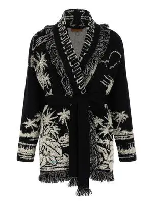Alanui Palm Grove Tales Cardigan - Multicolor